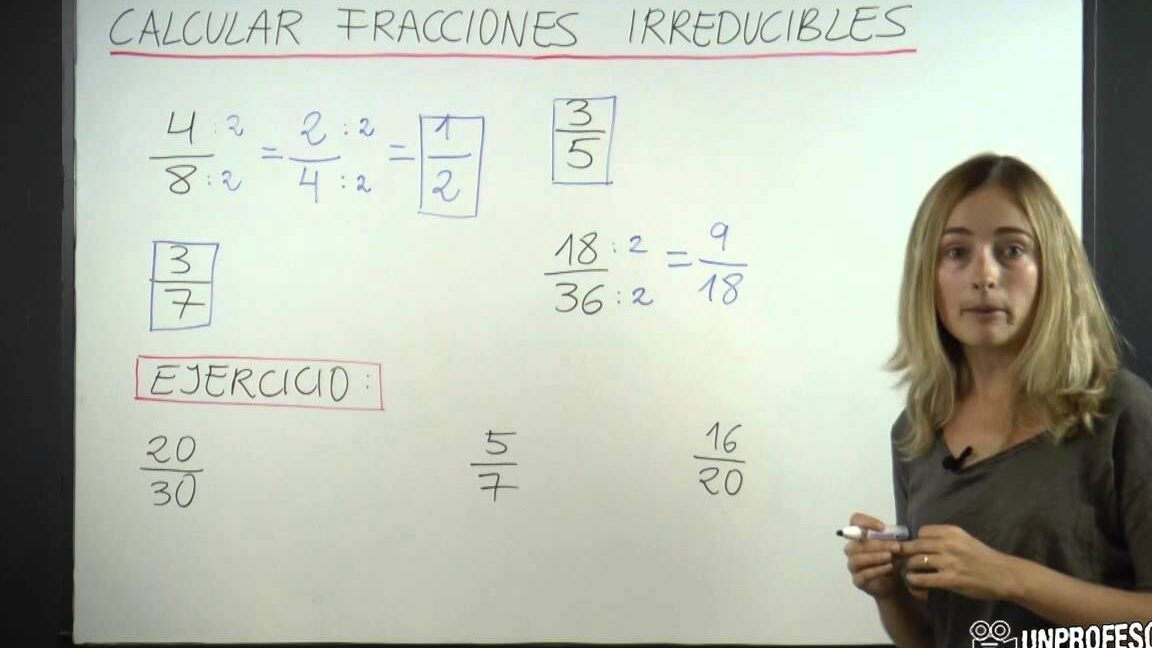 Cómo calcular la fracción irreducible: Simplifica tus operaciones ...